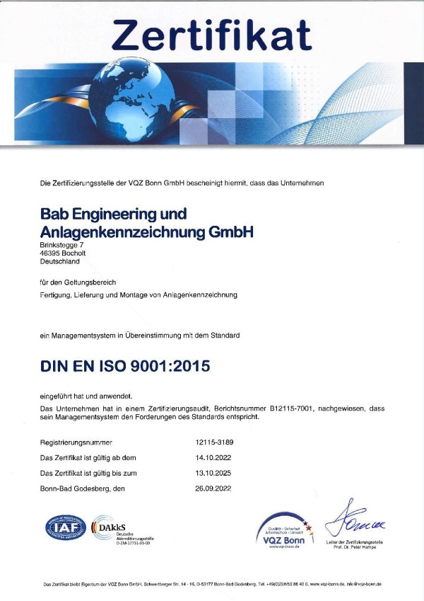 Certified Safety Signage Company | ISO & SCC Certifications