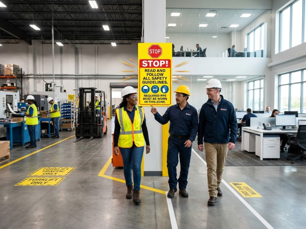 Custom Warning Signs for Safety Compliance | BAB Engineering